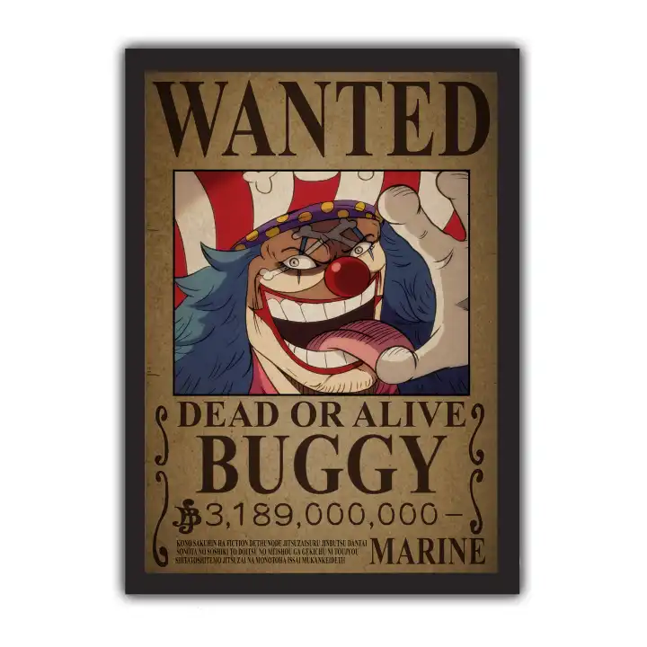 Buggy Wanted Poster (Brown Paper) - Adawwrably